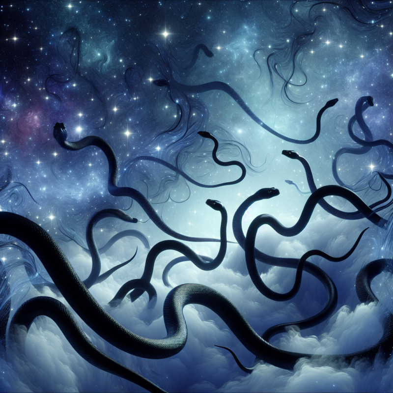 Sognare serpenti neri - significato e interpretazione